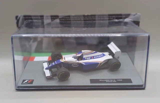 PANINI F1 CAR Collection 1/43 - Williams FW16 - 1994 Damon Hill £12.95 ...