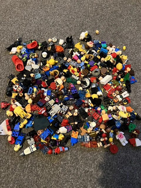 JOB LOT OF Spare Lego Figure Pieces £9.99 - PicClick UK
