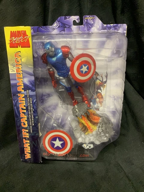 WHAT IF CAPTAIN America /iron Man Marvel Select Action Figure £31.92 - PicClick UK