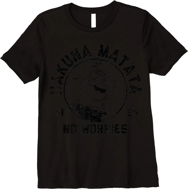 DISNEY LION KING 1994 “Hakuna Matata” Logo Graphic T-Shirt £6.41 ...