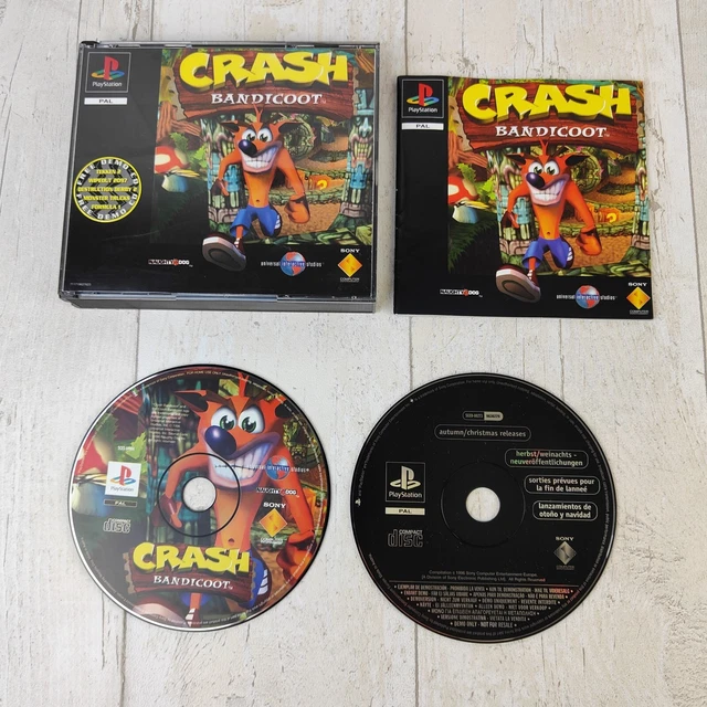 CRASH BANDICOOT + Tekken 2 Demo Double Case PS1 Sony Playstation 1 £17.99 - PicClick UK