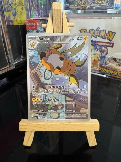 CARTE POKÉMON RAICHU 211/193 Secrète Ecarlate et Violet FR NEUF EUR 80,00 - PicClick FR