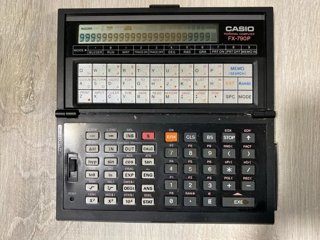CASIO FX 790P Personal computer Calcolatrice programma scientifico LCD [H] EUR 119,99 - PicClick IT