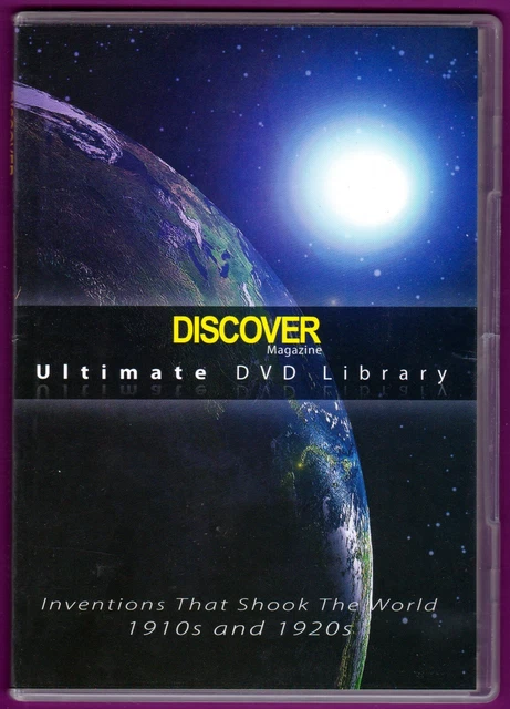 DISCOVER MAGAZINE-ULTIMATE DVD Library - Inventions That Shook The ...