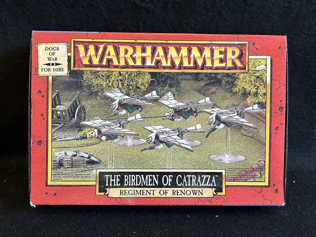 JEUX WORKSHOP WARHAMMER The Birdmen The Catrazza Dogs of War hommes ...