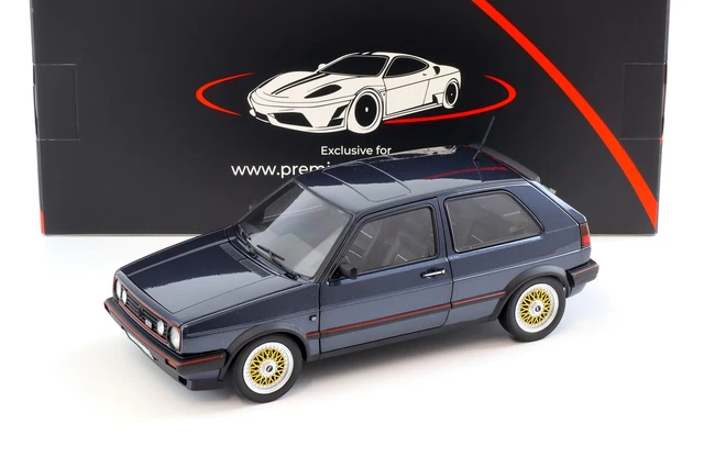 1:18 NOREV VW Golf 2 GTI 1988 Helios Bleu Métallique 188563 - Limité À ...