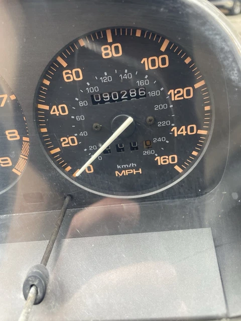 RX7 FC3S FC mazda S5 GAUGE Cluster 9K RPM 13B NON TURBO MANUAL ...