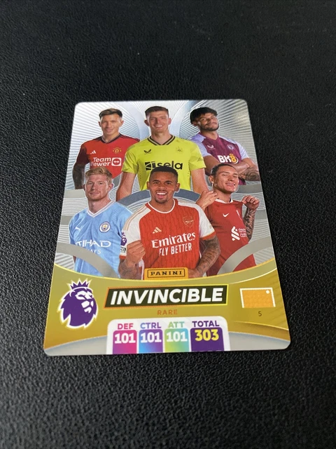 PANINI ADRENALYN XL Premier League 2024 Golden Baller Invincible Rare ...