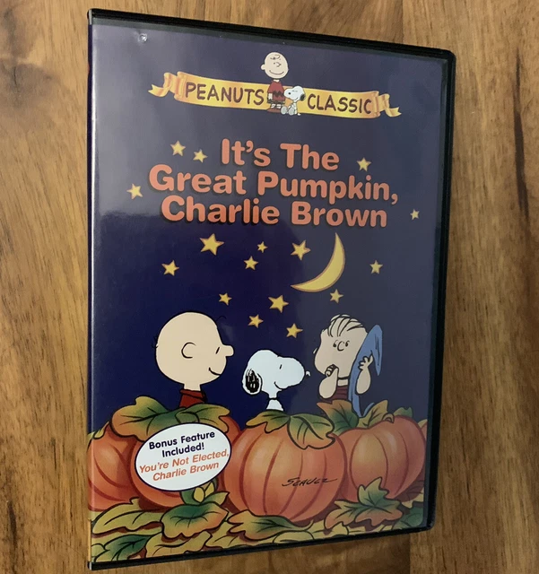 IT'S THE GREAT Pumpkin Charlie Brown (DVD) Peanuts Halloween Bonus ...