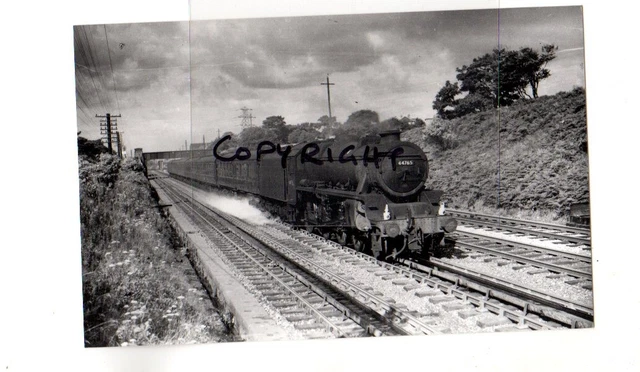 RAIL PHOTO LMS 460 Black 5 44765 Walkden Nr Eccles Manchester LNWR LYR ...