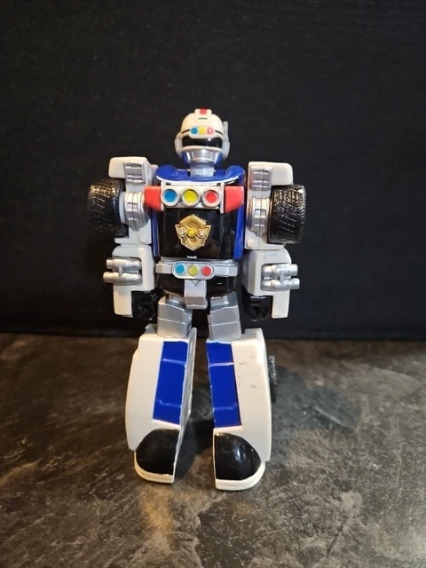 FIGURINE ARTICULÉE LÂCHE Power Rangers Turbo Robo Racer Bandai 1997 EUR ...