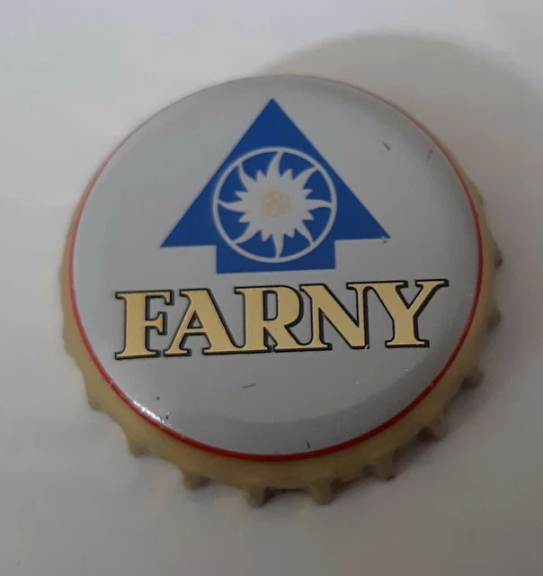 GERMANY BIER KRONKORKEN cap: Edelweissbrauerei Farny HB EUR 1,00 ...