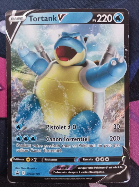 CARTE POKÉMON TORTANK V SWSH101 - Promo - FR EUR 6,00 - PicClick FR