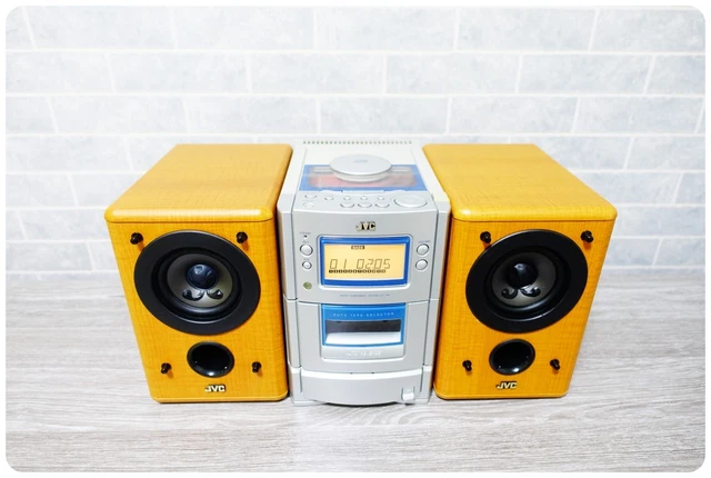 JVC UX-T55 MICRO Hi-Fi Stereo System AM/FM Radio CD Player, AUX Input ...
