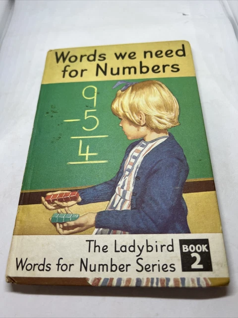 VINTAGE LADYBIRD BOOK Words We Need For Numbers Series 661 £15.00 ...