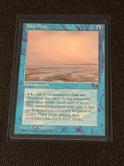 TIDAL FLATS A Fallen Empires MTG Magic the Gathering EUR 1,09 - PicClick FR