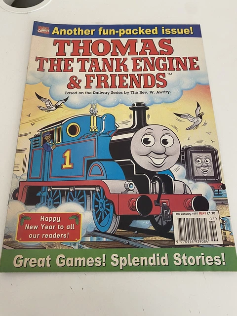 VINTAGE THOMAS THE Tank Engine & Friends Magazine 8th Jan 1997 Issue ...