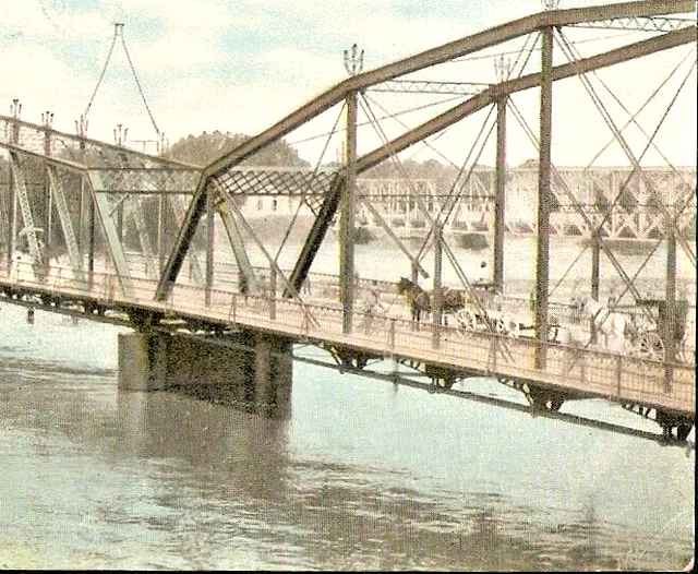 MONROE LA BRIDGE SCENE 1920 Postcard Louisiana $9.66 - PicClick CA