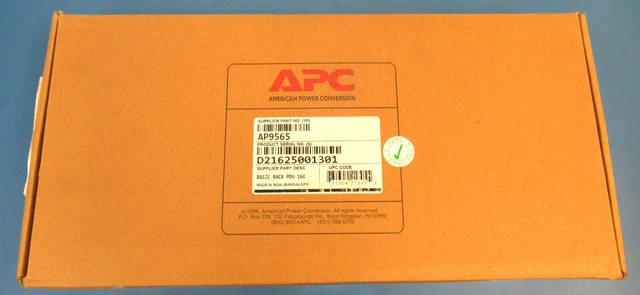 APC AP9565 RACK base PDU 16A (Nuovo) scatola sigillata EUR 110,36 ...