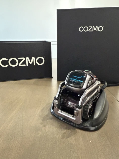 ANKI COZMO ROBOT Toy Cosmo Robot Liquid Metal, Complete Set. Fully ...