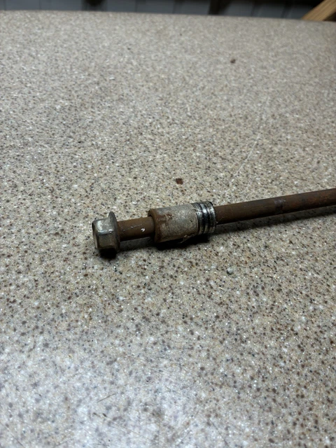 PW50 FRONT AXLE COMPLETE WHEEL BOLT Nut Spacer YAMAHA PW 50 $26.58 ...