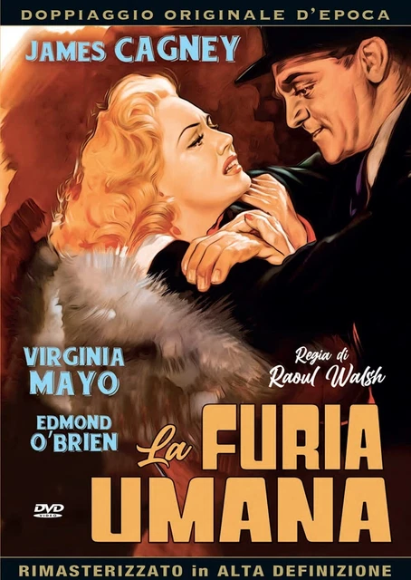 DVD LA FURIA UMANA James Cagney Virginia Mayo nuovo sigillato 1949 EUR ...