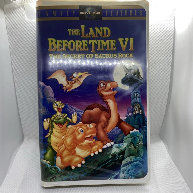 1998 UNIVERSAL VHS Clamshell Land Before Time VI Le Secret du Saurus ...