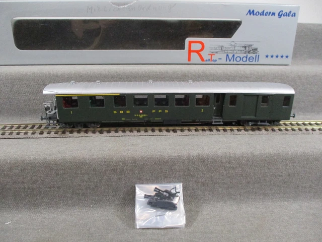 RAILTOP-MODELL FÜR AC 31413 Spur H0 Personenwagen der SBB CFF Epoche ...