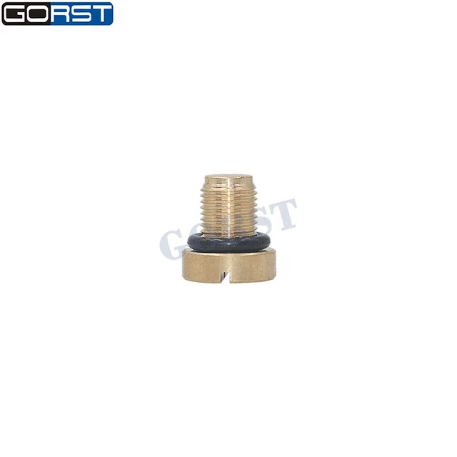 RADIATOR OVERFLOW COOLANT Expansion Tank Bleed Screw Brass 17111712788 ...