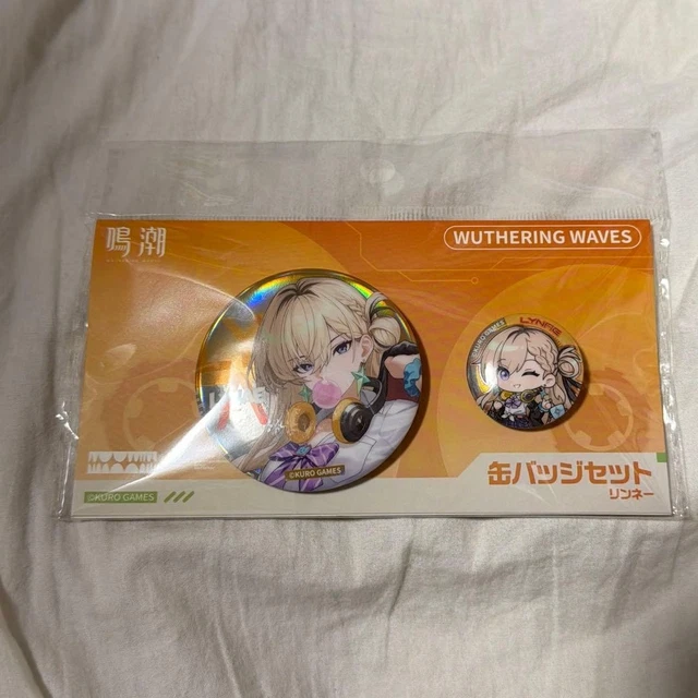 LOT D'INSIGNES DE canette Wuthering Waves C107 Rinne Comiket insigne de ...