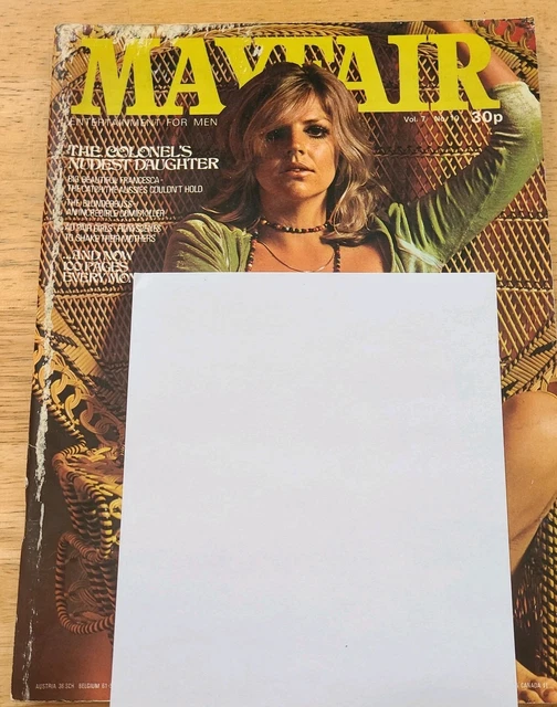 Mayfair Magazine 1970S FOR SALE! - PicClick UK