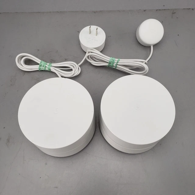 GOOGLE WIFI ACCESS Point GJ2CQ W/ Power Cable Set of 2 - Untested $7.49 ...