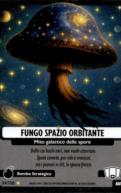 CARD SKIFIDOL ITALIAN Brainrot. Allucinazione Cosmica 2025 # 34 EUR 3 ...