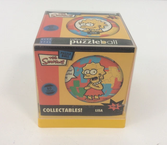 2007 THE SIMPSONS Puzzle Ball Lisa No. 4 - Excellent Condition $23.99 ...