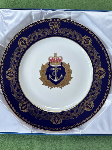 THE ROYAL NAVY Submarine Service Centenary Plate 1901 to 2001 by Spode ...