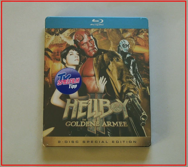 HELLBOY 2 THE Golden Army - Germany Blu-Ray Debossed Steelbook * New ...