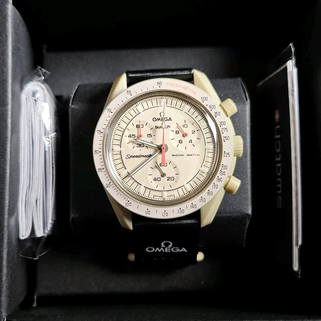 OMEGA X SWATCH Speedmaster MoonSwatch "Mission to Jupiter" 42mm - Brand ...