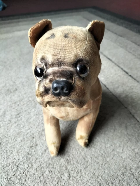 RARE VINTAGE JAPANESE 1960's Plush Straw Filled Dog Transistor Radio £ ...