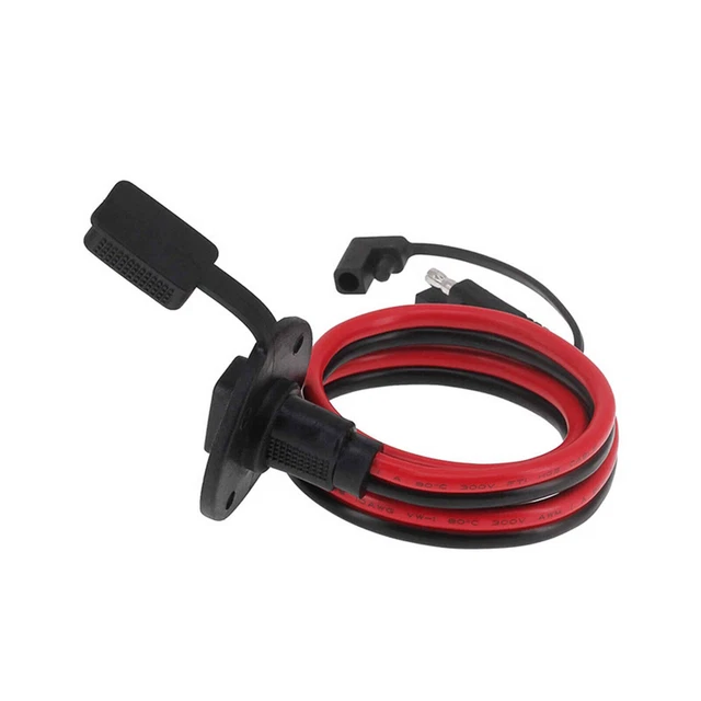 10 AWG SAE-ZU-SAE-CHASSIS, montiert mit wasserdichter Abdeckung SAE ...