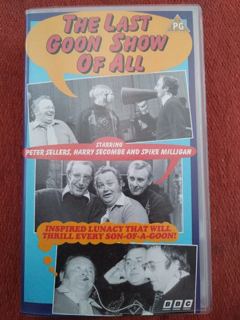 THE LAST GOON Show Of All (Original VHS Tape, 1990) Peter Sellers, £10. ...