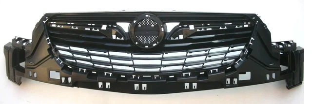 POUR OPEL CROSSLAND 2017-2021 GRILLE DE CALANDRE AVANT NOIR CENTRE EUR ...