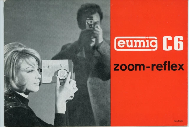 BEDIENUNGSANLEITUNG EUMIG C6 ZOOM-REFLEX Filmkamera User Manual Anleitung (Y6099 EUR 14,99 ...