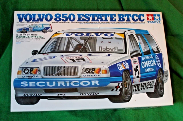 TAMIYA VOLVO 850 Estate Btcc Racing Model Kit 1/24 #24162 EUR 146,84 ...