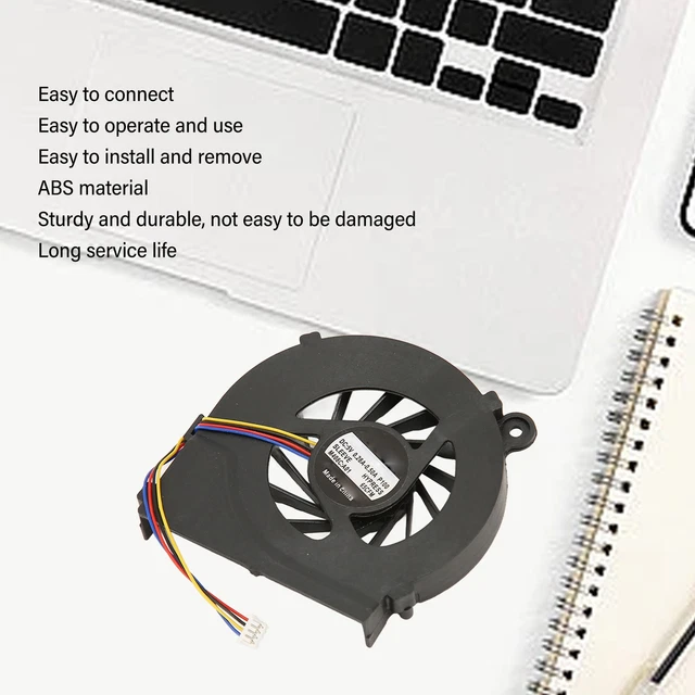 REPLACEMENT CPU COOLING Fan 4 Pin Heat Dissipation Laptop CPU Cooling Fan Fo Set £6.70 - PicClick UK