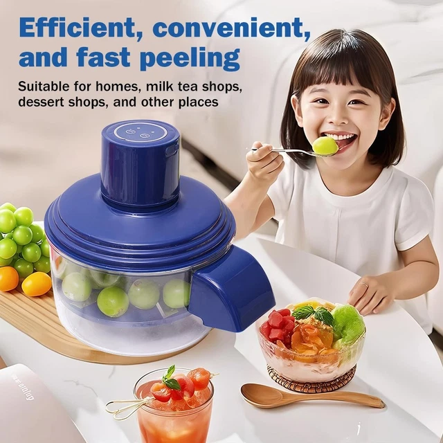 ELECTRIC PEELER MACHINE For Grapes Garlic Cherry Tomatoes Home Kitchen ...