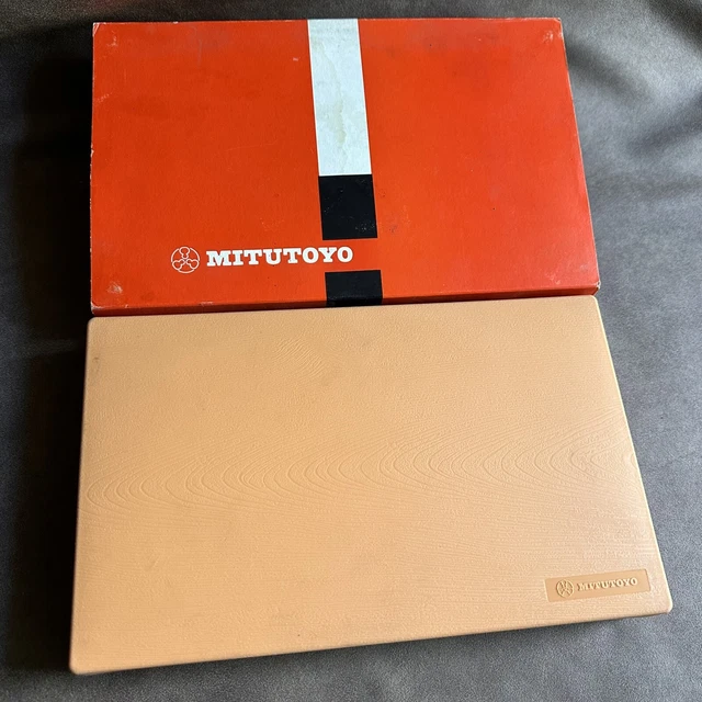 EMPTY VINTAGE MITUTOYO Japan 129-116 Dmc100-150 Depth Micrometer Gauge ...