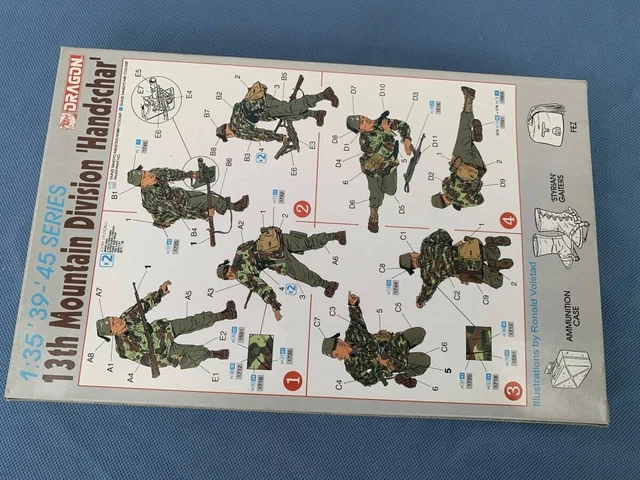 1/35 DRAGON GERMAN 13th SS Mountain Division "Handschar" Hasegawa ...