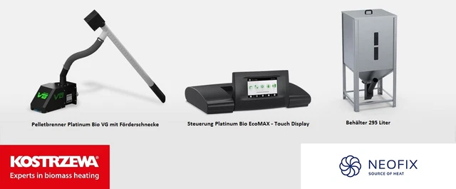 PELLETBRENNER KOSTRZEWA PLATINUM Bio VG 16 Paket | NEOFIX EUR 2.499,00 ...