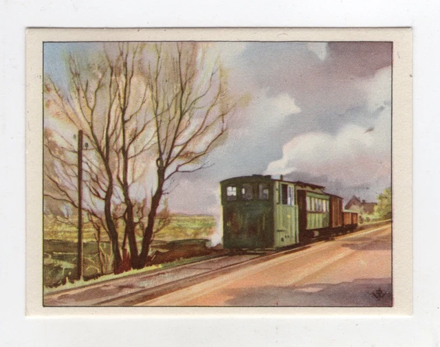TRANSPORTATION TRADE CARD (Railway). #31 Early Dutch Steam Tram £6.19 ...