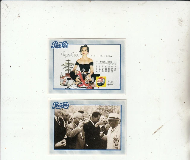 RARE-PEPSI COLA-1995 TRADING Cards-Series 2-[No 84,93]-L4214-2 Card $14 ...